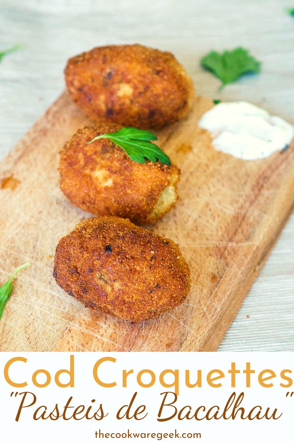 Portuguese Pastéis de Bacalhau (Cod Croquettes) - The Cookware Geek