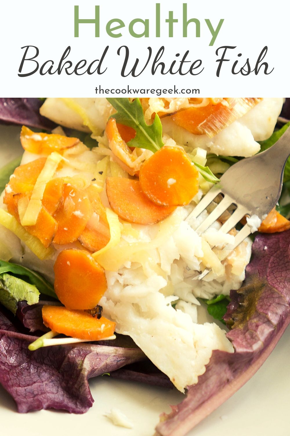 Baked White fish With Vegetables - The Cookware Geek