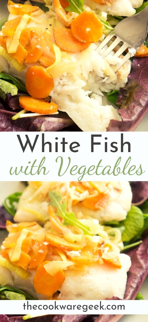 Baked White fish With Vegetables - The Cookware Geek