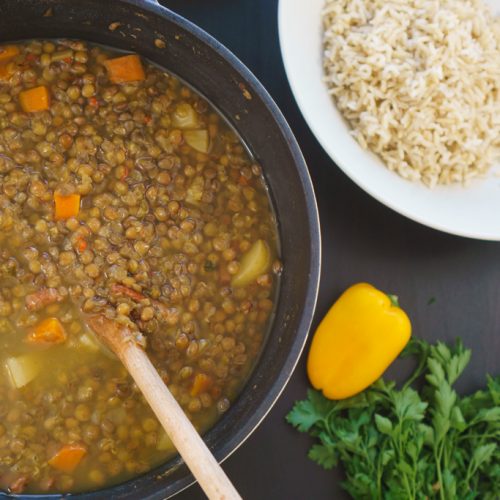 Venezuelan Lentil Soup (lentejas) - The Cookware Geek