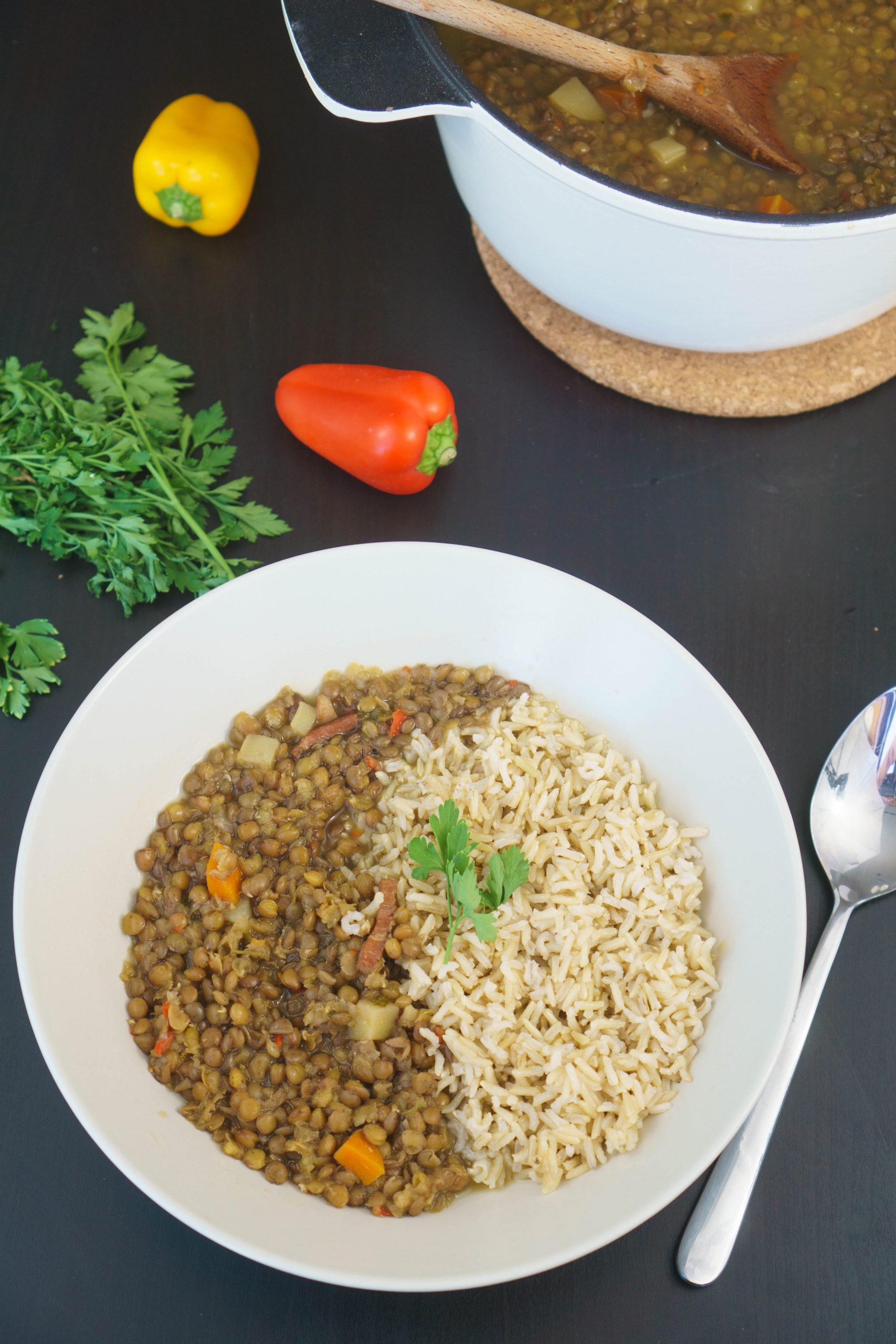 Venezuelan Lentil Soup (lentejas) - The Cookware Geek