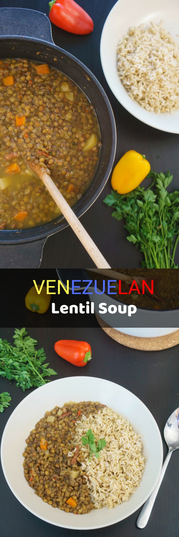 Venezuelan Lentil Soup (lentejas) - The Cookware Geek