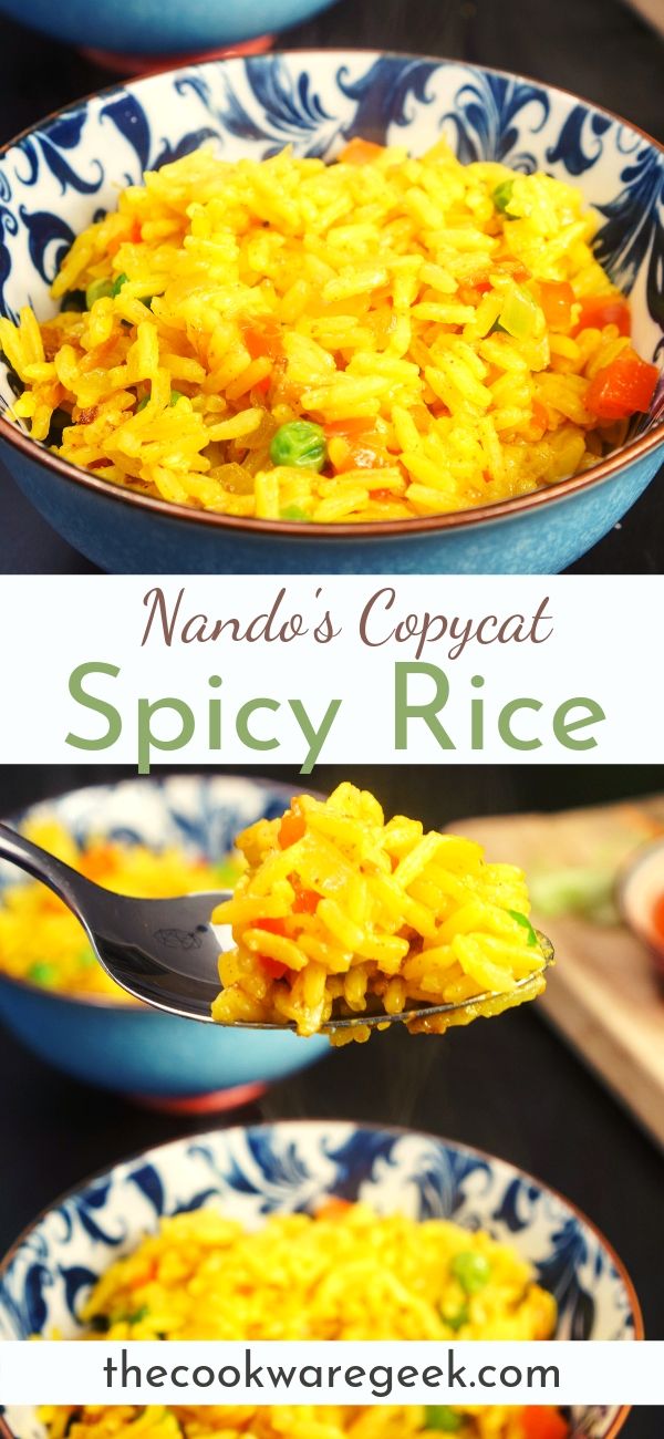 Nando’s Portuguese Spicy Rice - The Cookware Geek