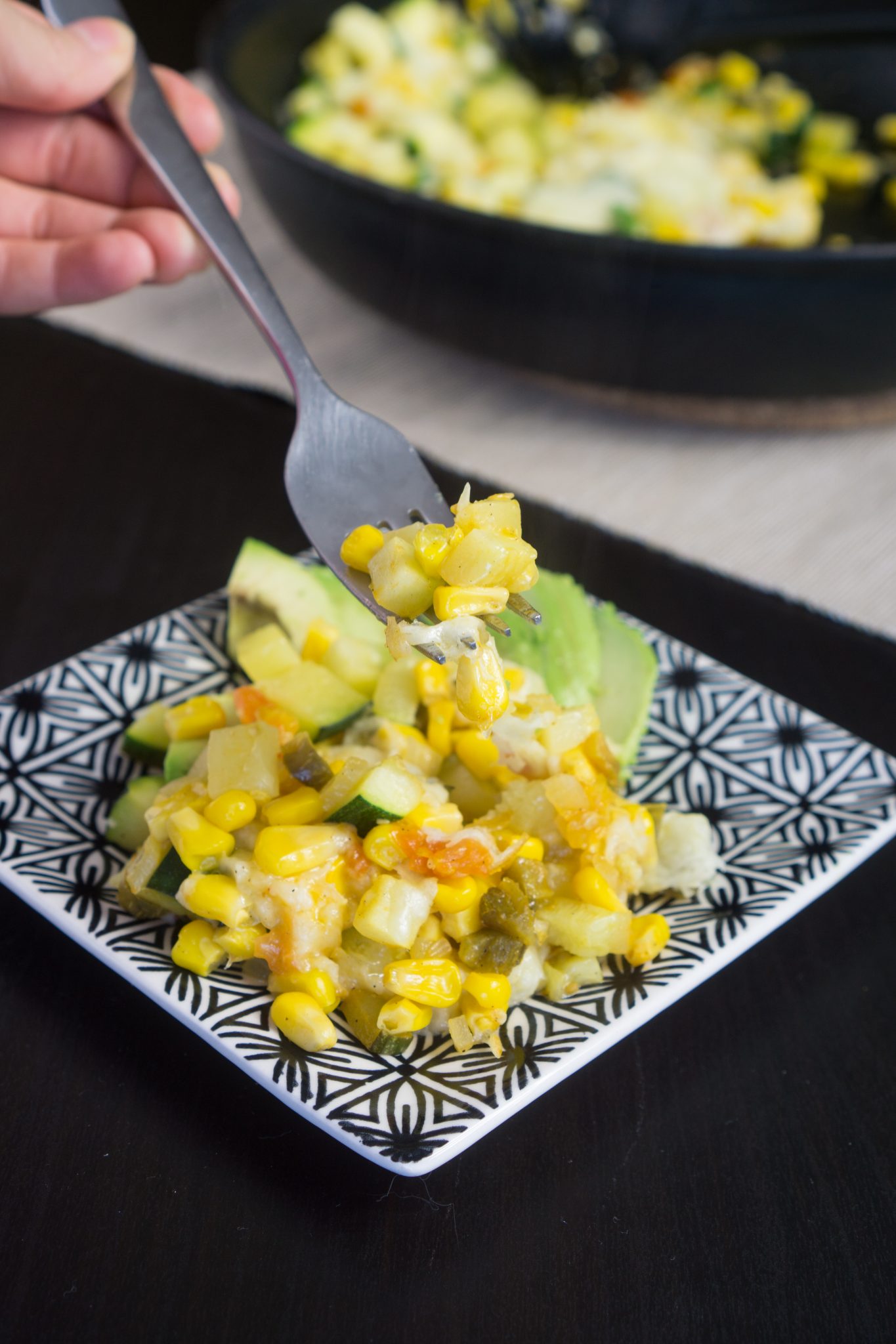 Calabacitas con Queso y Elotes (Zucchini and Cheese) - The Cookware Geek