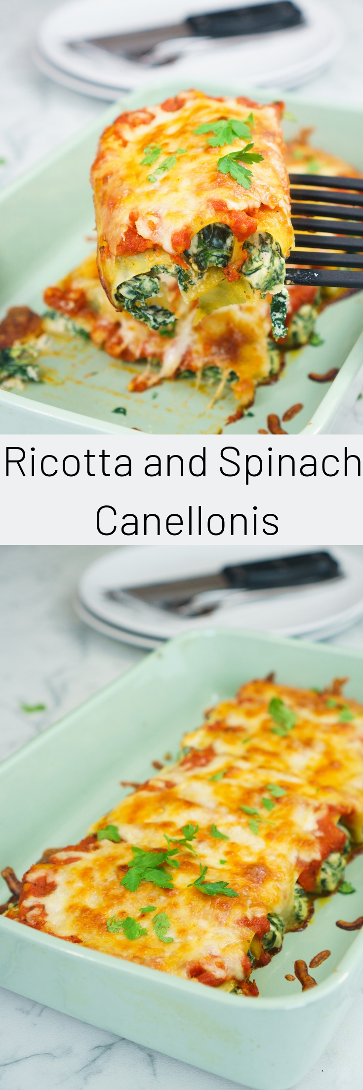 Spinach and Ricotta Cannelloni - The Cookware Geek
