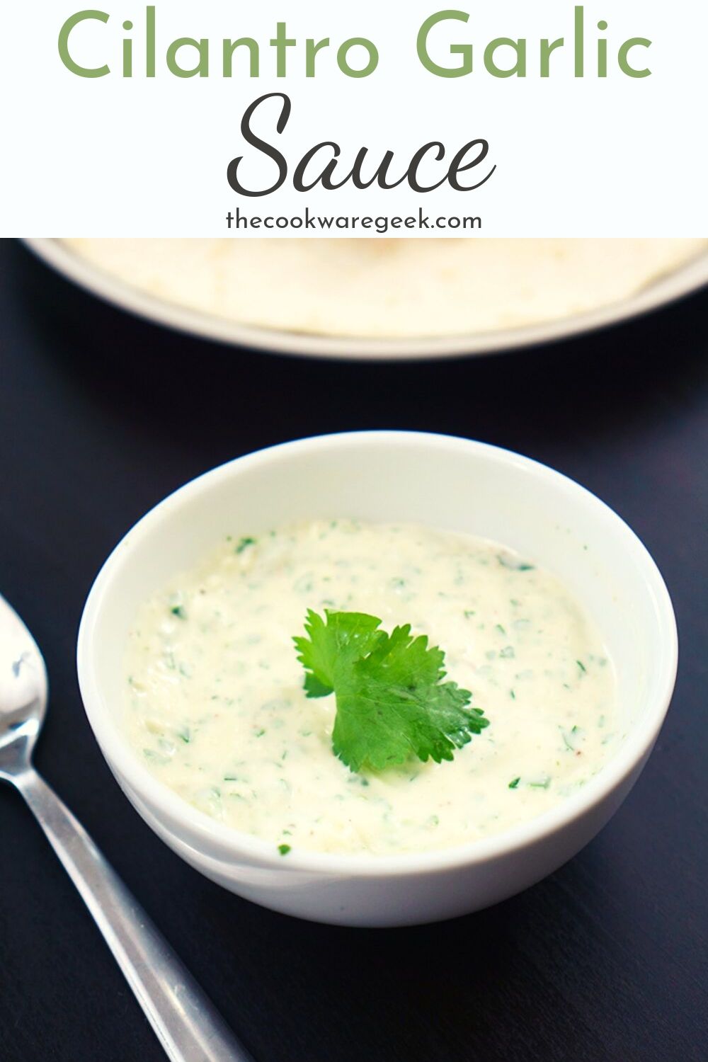 Creamy Cilantro Garlic Sauce - The Cookware Geek