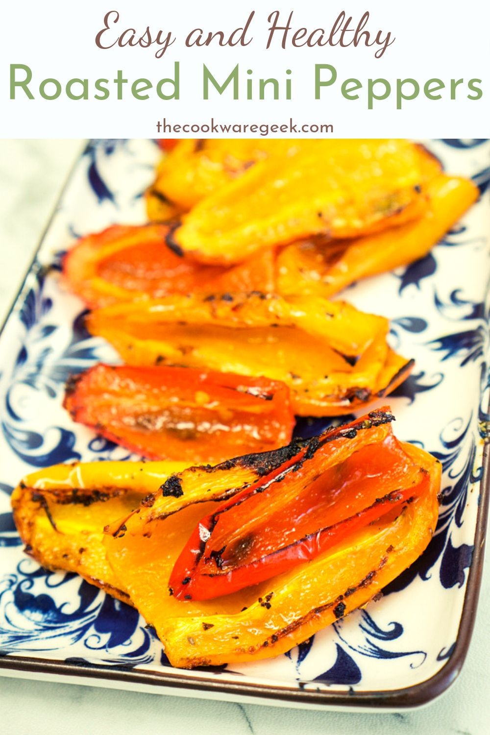 Roasted Mini Peppers - The Cookware Geek