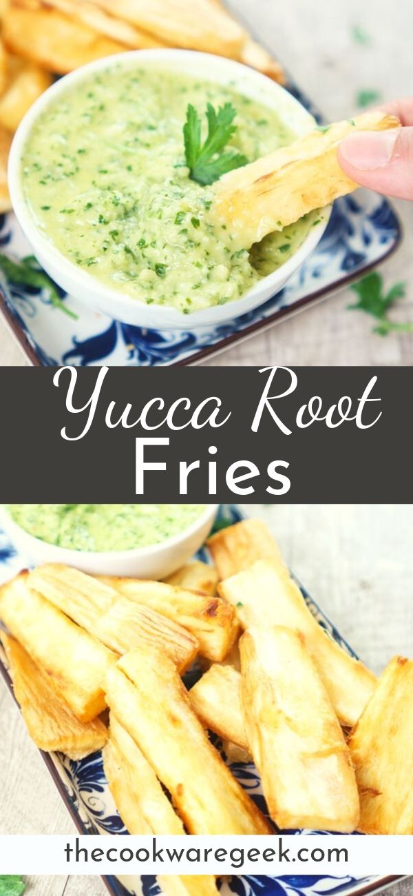 Cassava Fries With Mojito Sauce (Yucca Root) - The Cookware Geek