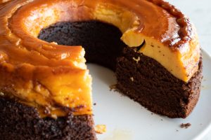 Puerto Rican Flancocho / Chocoflan - The Cookware Geek