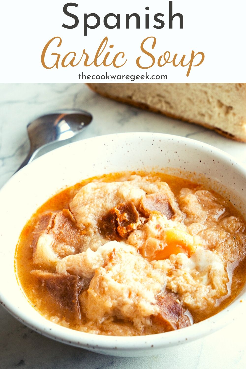 Sopa de Ajo Castellana (Spanish Garlic Soup) - The Cookware Geek