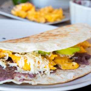 Honduran Baleadas With Eggs - The Cookware Geek